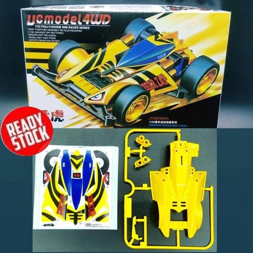 Promo REP TAMIYA 94503 TIGER ZAP BODY SET - NON DUSH MOBIL - Jakarta ...