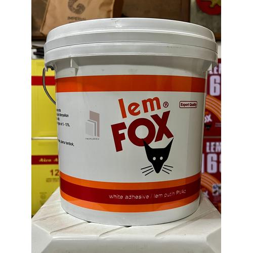 Jual Lem Fox Putih PVAC Ember 10kg Merah Termurah - Kota Tangerang ...