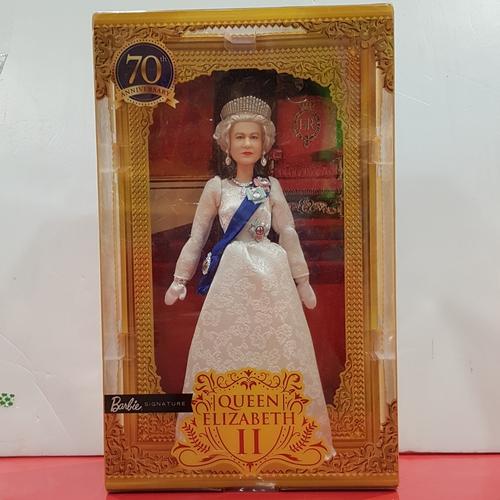 Jual BARBIE SIGNATURE QUEEN ELIZABETH II PLATINUM JUBILEE DOLL ...
