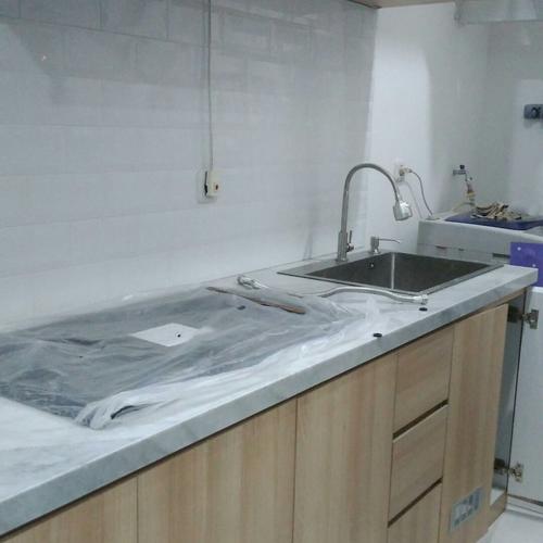 Jual meja dapur,marmer, granit ,top table kitchen set .carara import ...