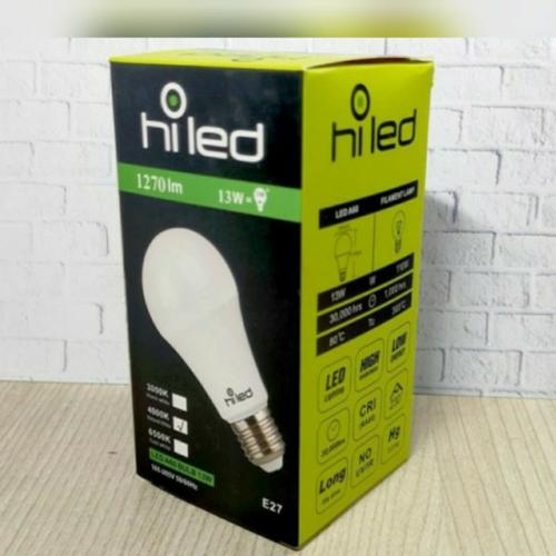Jual Lampu Bohlam LED HILED 13W 13 W Watt 6500K E27 Putih Cool White ...