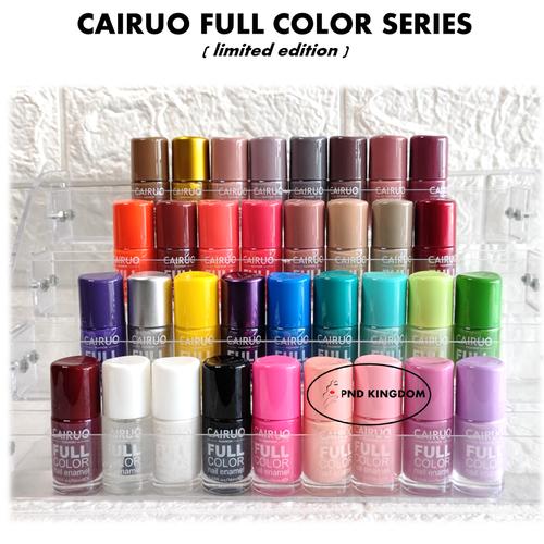 Promo [ PART 2 ] CAIRUO Full Color Nail Polish Kutek Cat Kuku Glosy ...