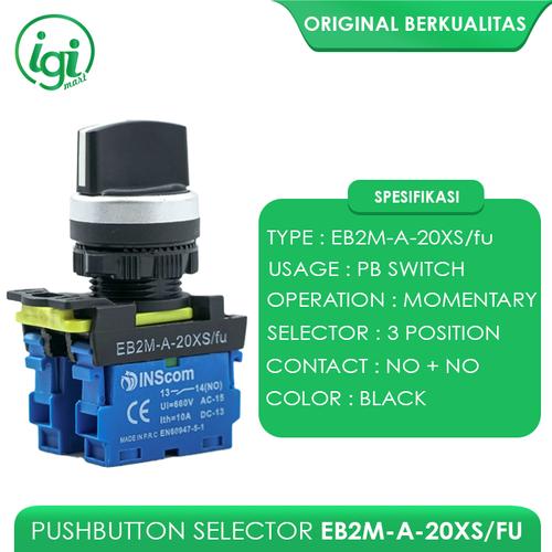 Jual PUSH BUTTON SELECTOR SWITCH MOMENTARY / PUSHBUTTON ROTARY ...