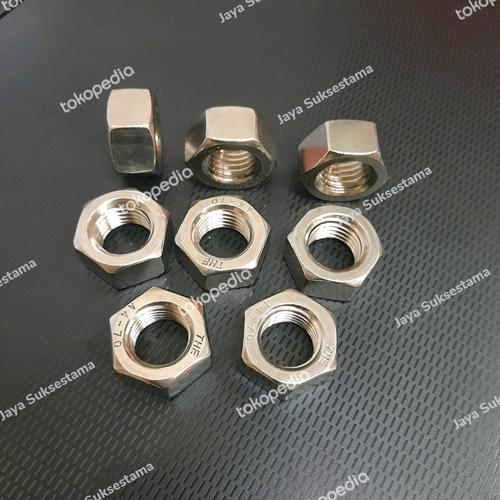 Jual Mur Stainless SS 316 Hex Nut SS316 M8 M10 M12 M20 - M8 - Jakarta ...