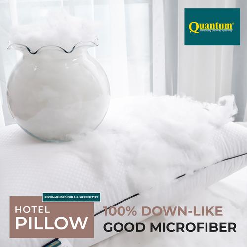Promo Quantum Hotel Pillow 50x70 / Bantal Tidur Kepala Microfiber - Kab ...