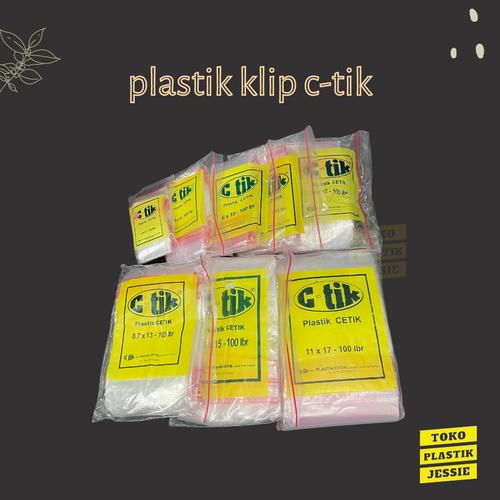 Jual plastik klip CTIK isi 100 lembar (BERBAGAI UKURAN) - 3x5 cm KITZ ...