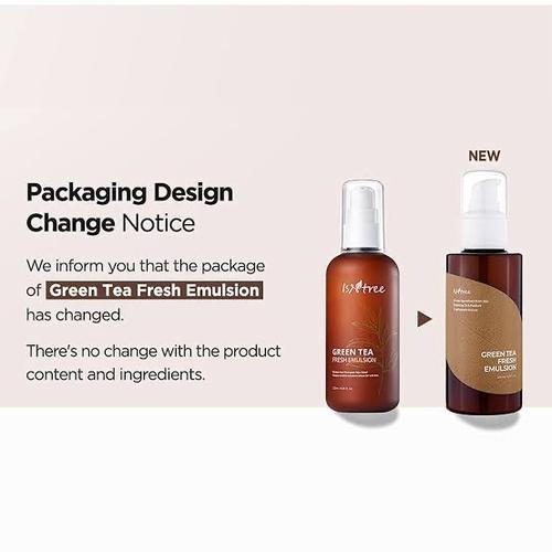 Promo Isntree green tea fresh emulsion 120ml - Packaging baru - Jakarta ...