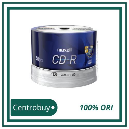 Jual CD-R Maxell isi 50 / CDR bulk pack Original CD 700 MB - Jakarta ...