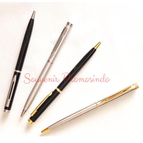 Jual Pen Metal Paku Medium /Pen Besi Stainless / Custom Logo - polos ...