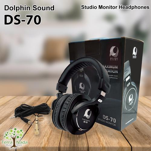 Jual Headphone Dolphin Sound DS 70 Studio Monitor DS70 cocok untuk e ...