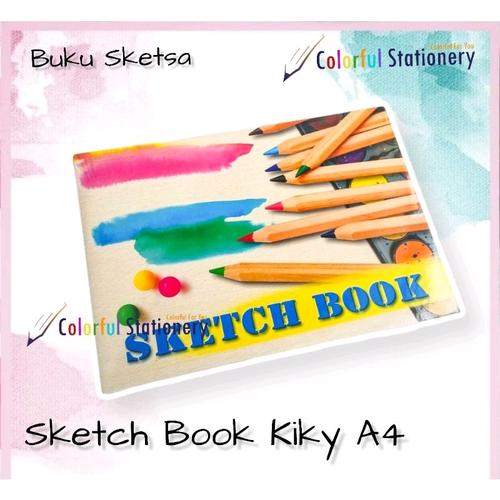 Jual Sketch Book A4 / Buku Sketsa A4 Kiky (50 Lembar) - Kota Bogor ...