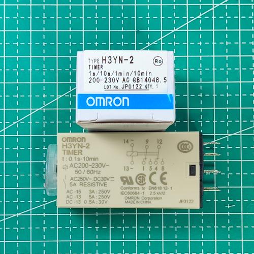 Jual TIMER OMRON H3YN-2 8PIN 220VAC - 12VDC - Kota Surabaya - Electrical Home | Tokopedia