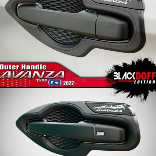 Jual Paket Handle Outer Cover Hitam All New Avanza 2022 - Handle saja ...