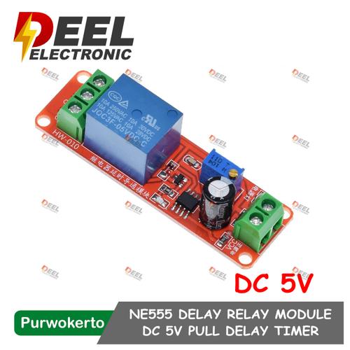 Promo DELAY RELAY MODUL NE555 5VDC PULL RELAY TIMER MODUL NE555 DC 5V - Kab. Banyumas - DEEL ...