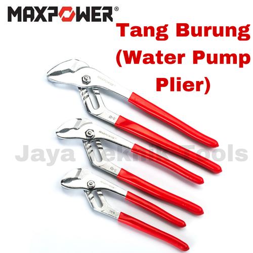 Jual Tang Burung Maxpower Water Pump Plier Box Joint Plumbing Besi ...