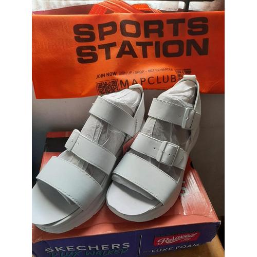 Jual SKECHERS DLUX WALKER SANDAL 119234/WHITE PUTIH - Kota Semarang ...
