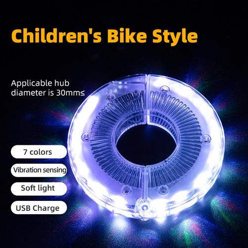 Promo Rockbros Lampu Ban Sepeda A13 LD79 Multicolor Smart LED Wheel ...