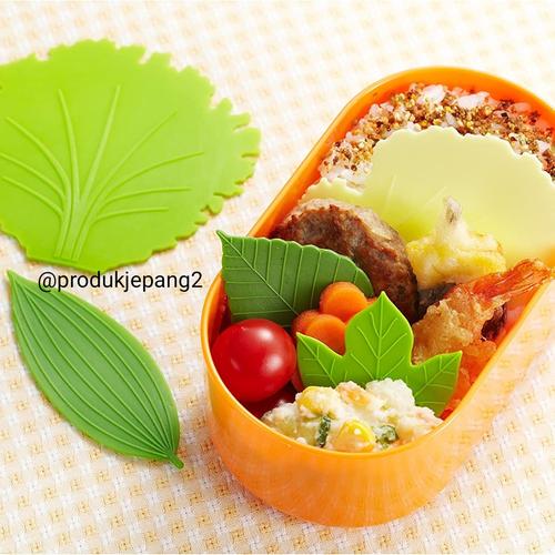 Jual Torune Silicon Lettuce Leaf Baran Pembatas lauk bento Bento Sheet ...
