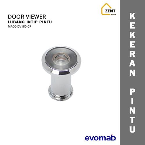 Promo evomab Lubang Intip Pintu Door Viewer Kaca Pengintip Kekeran Peep ...