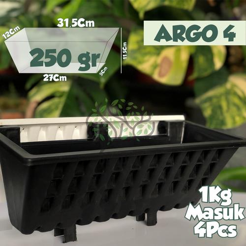 Jual Pot Vertical Garden ARGO 04 Besar Hitam Putih - Hitam - Kota Batu ...