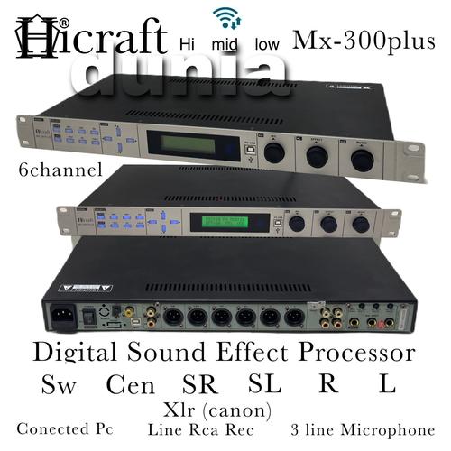 Jual management dsp processor effect digital hicraft mx 300 plus 6 ...
