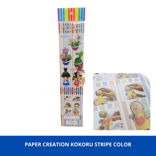 Jual Kertas Kokoru Stripe / Color Corrugated Paper Craft - Kota ...