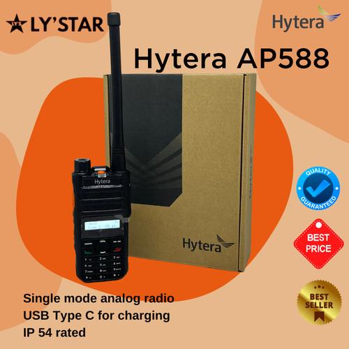 Jual Hytera AP588 HT Single Band VHF UHF 400-470 Fast Charging HYT AP ...