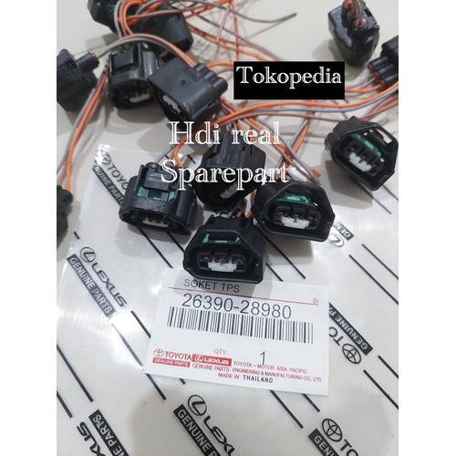 Jual Kabel soket sensor tps pin 3 Toyota Kijang Kapsul Ori - Jakarta ...