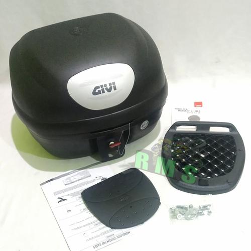 Jual PAKETAN BOX TOP BOX GIVI E33 + BREKET NMAX 155 OLD / NMAX 155 NEW ...
