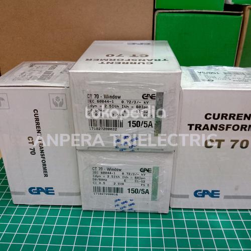 Jual CT 70 150/5A GAE Current Transformer CT 70 150/5 A GAE CT70 150/5A ...