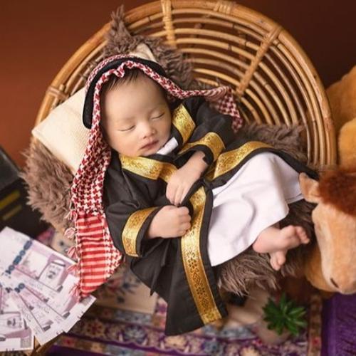 Jual Kostum Foto bayi Kostum Arab Jubah Koko Photography baby - set ...