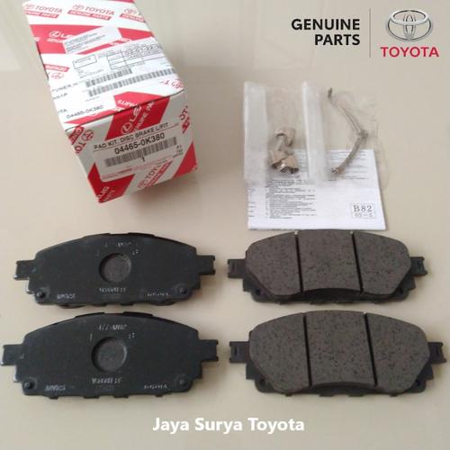 Jual Kampas Rem Depan Brake Pad Innova Reborn 2016 Original 04465-0K380 - Jakarta Utara - Jaya ...