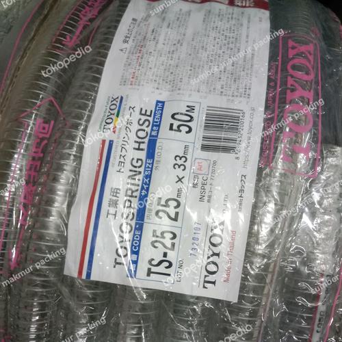 Jual TOYOSPRING hose toyox TS-25 uk.1 inch x 50 meter selang toyox ...