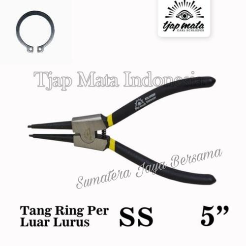 Jual Tang snap ring lurus buka 5 inch Circlip Ring per luar Tjap Mata 5 ...