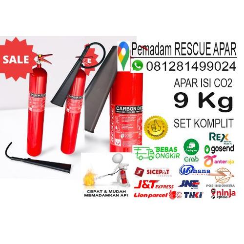 Jual Promo Tabung APAR Isi Karbon Dioksida, CO2 ukuran 9 Kg / Set ...