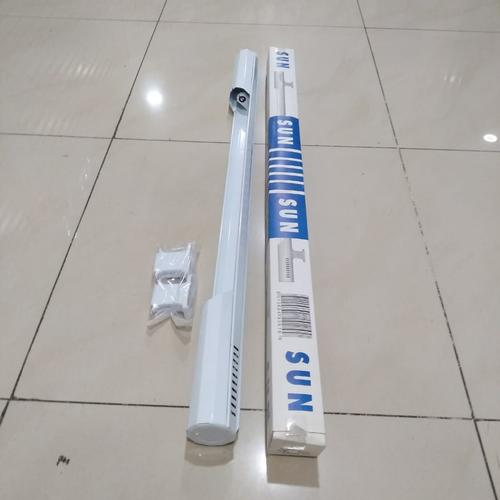 Jual kap bambu panjang komplit set + lampu TL LED philips 16 watt ...