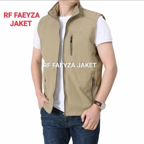Jual rompi Eiger/rompi motor Anti angin/jaket rompi Navy M /rompi ...
