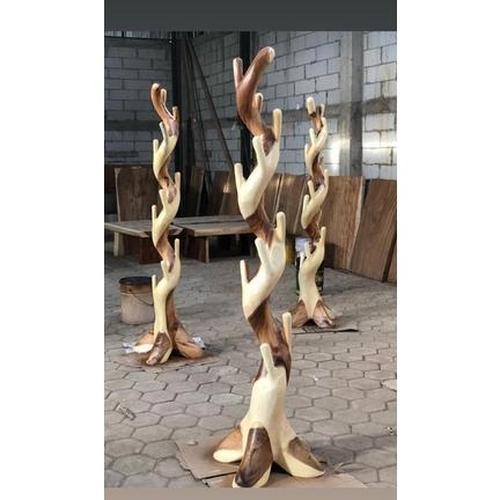 Jual Stand Kayu Minimalis Tempat Topi Jas Baju Estetik Hiasan Rumah ...