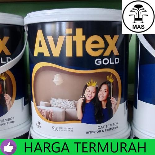 Jual Cat Tembok Avitex Gold 5kg Ready Mix / Avitex Gold Galon Ready Mix ...