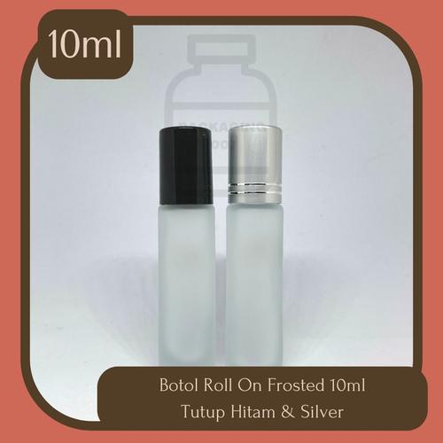 Jual Botol Roll On Frosted 10ml / Type Oles - Roll On Plastik - Hitam ...