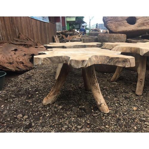 Jual MEJA AKAR JATI KAKI KAYU MEJA TAMU MEJA TAMAN MEJA SUDUT - Jakarta ...