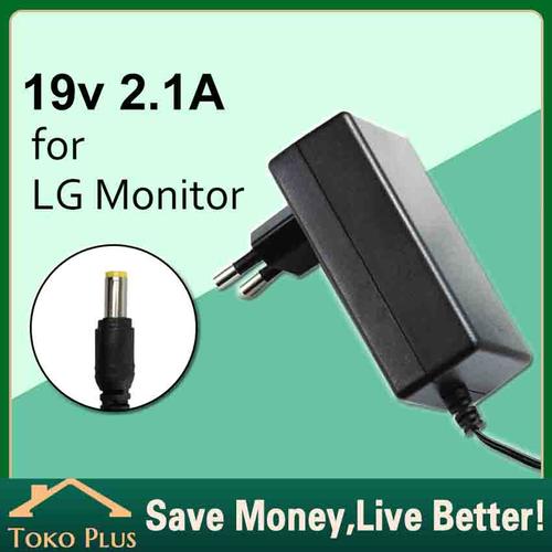 Jual Adaptor Charger Monitor Lcd Led TV LG Merek LG 19V 2.1A 20W ...