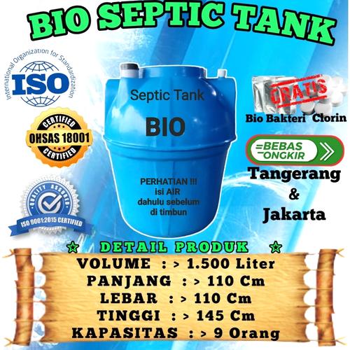 Jual Septic tank 1.500 Liter, BioMas,BioChan,BioTech,BioFill. No.1 ...