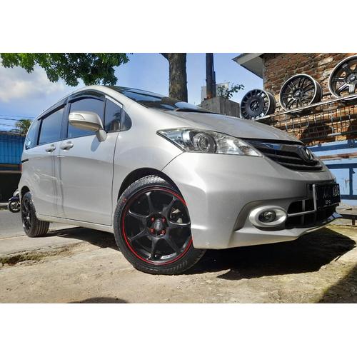 Jual modifikasi velg mobil honda freed pakai velg hsr ring 17 sebunsuta ...