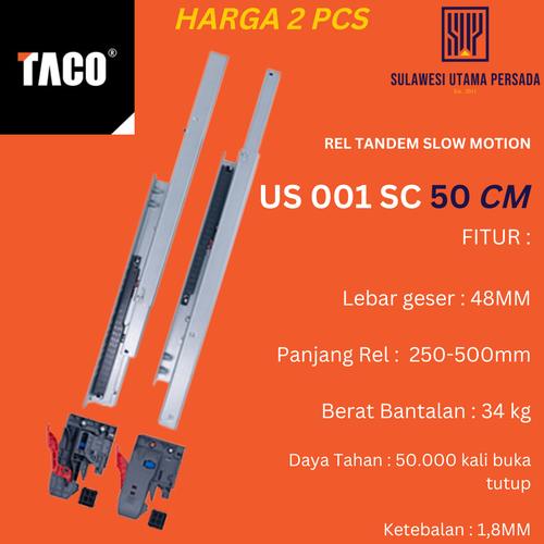 Jual Rel Tandem Taco Slowmotion 48MM-50CM - Kota Makassar ...