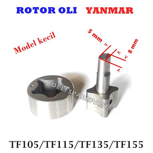 Jual Tf135 tf155 rotor oil olie pump assy Yanmar tf135 tf155 - Kota ...