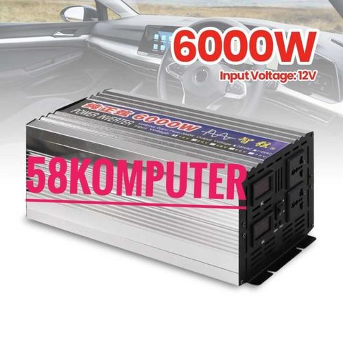 Jual Power Inverter Pure Sine Wave PSW DC 12V/24V To AC 220V 6000W Dc Ke Ac - PSW 5000W ...