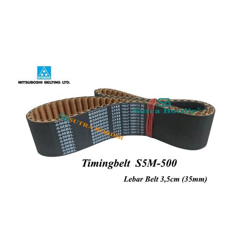 Jual Timingbelt S5M 500 lebar 35mm MBL vbelt motor s5m-500 lebar 3,5cm timingbelt automatic gate ...