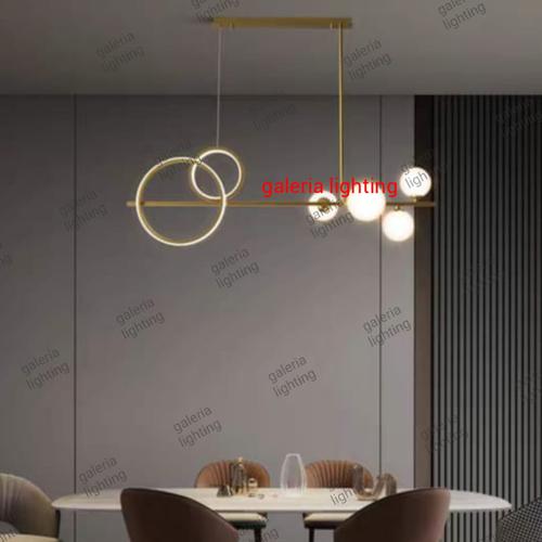 Jual Lampu gantung minimalis modern ruang makan/restoran tipe 880130/4+2 - Jakarta Pusat ...