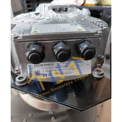 Jual EBM K3G355PH405 Plug Fan EC centrifugal Fan K3G355-PH49-05 German ...
